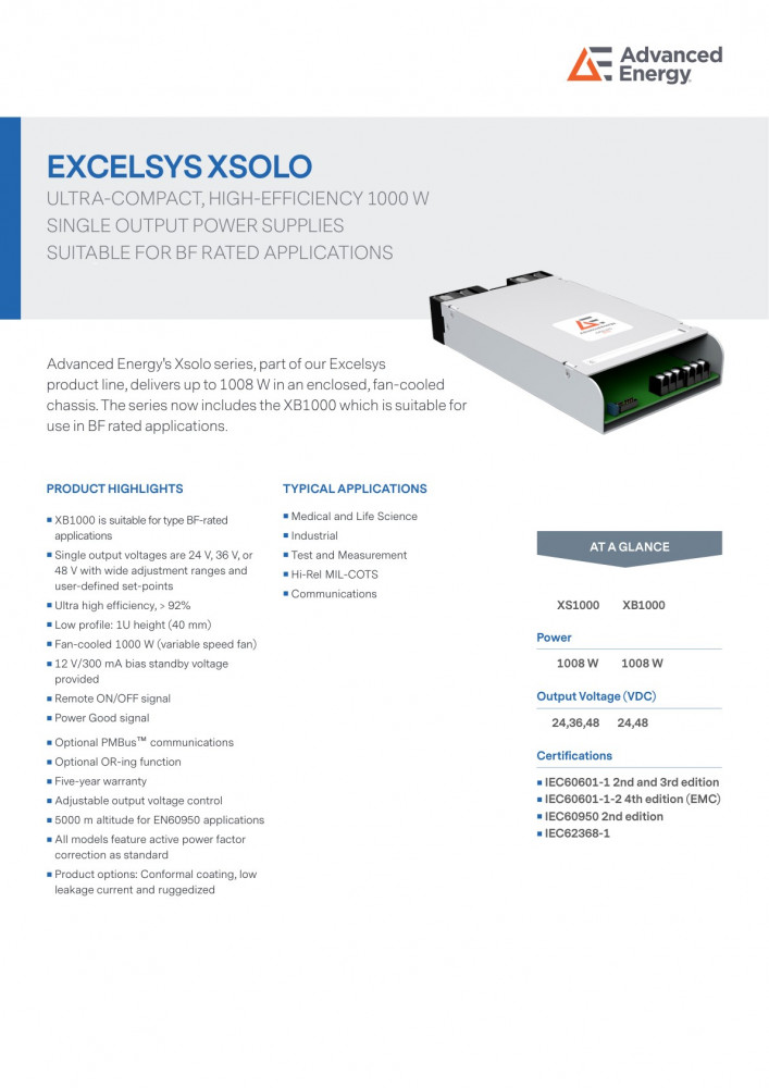 Xsolo series document page 1
