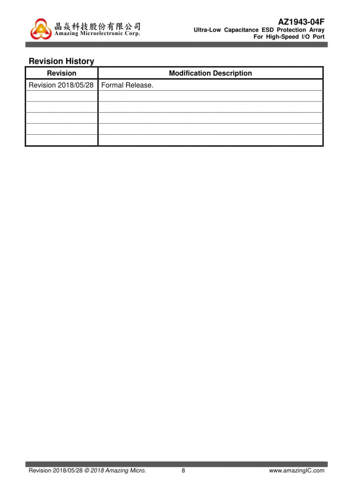 AZ1943-04F technical document page 8