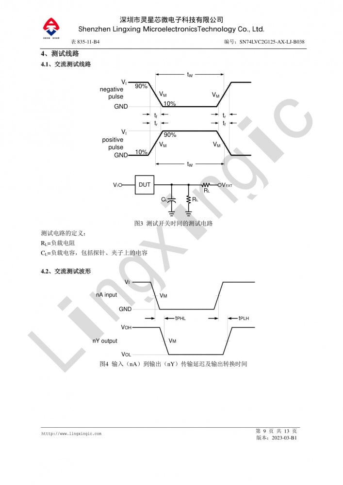 SN74LVC2G125 datasheet page 9