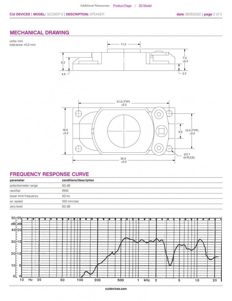 GC0351P-3 technical document page 2