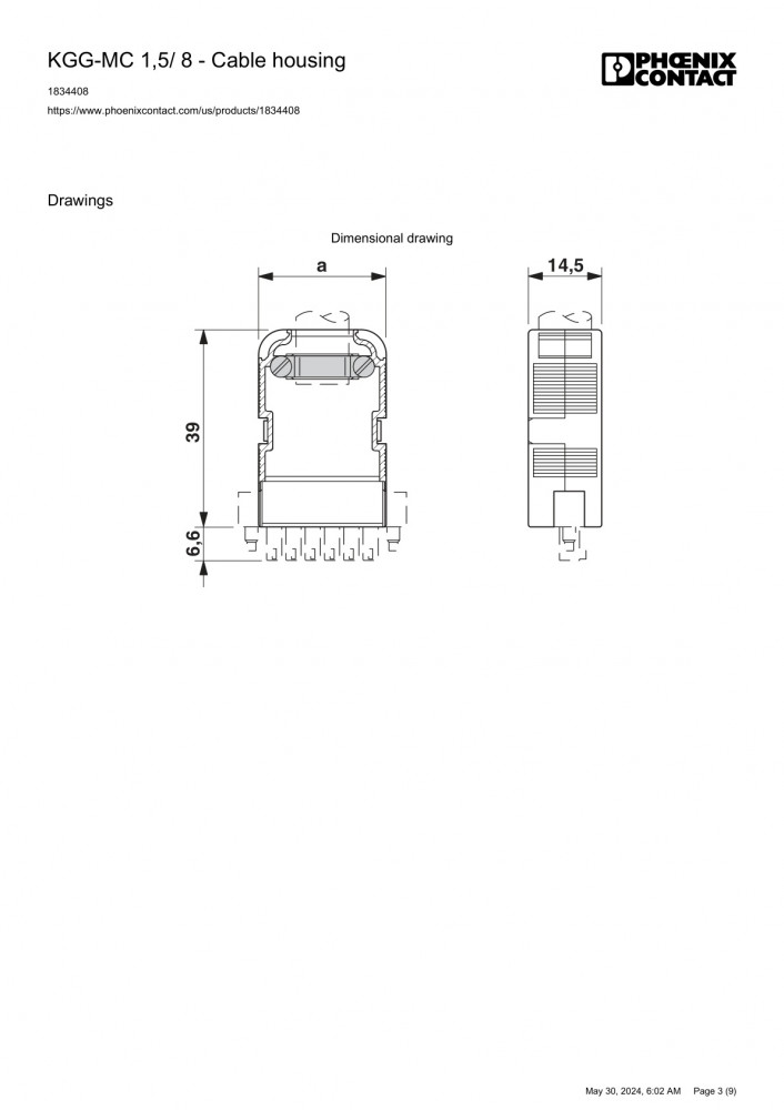 Phoenix Contact 1834408 technical document page 3