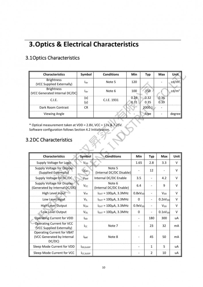 HS13L01WZ01 datasheet page 10