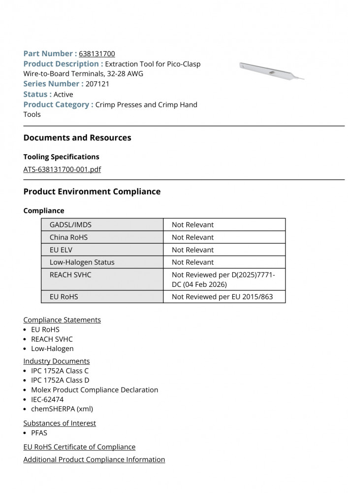 638131700 tooling document preview, page 1