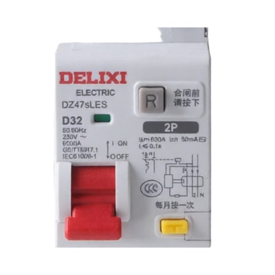 Delixi Electric DZ47SLEN2D32 Miniature Residual Current Circuit Breaker