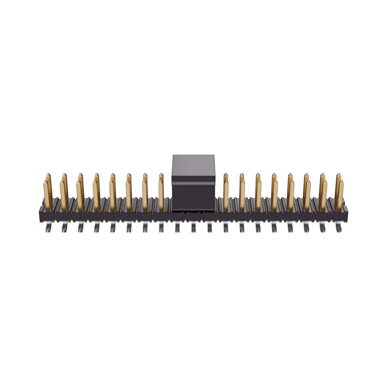 Milli-Grid Header, Vertical, Surface Mount, 38 Circuits, 0.76µm Gold (Au) Plating, Mating Pin Length 3.80mm, with Cap, Tape and Reel, Lead-Free for sale