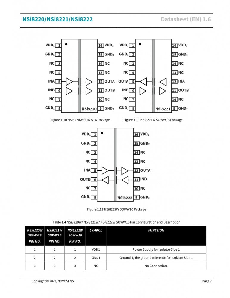 NSI8222W0-Q1SWR datasheet page 7