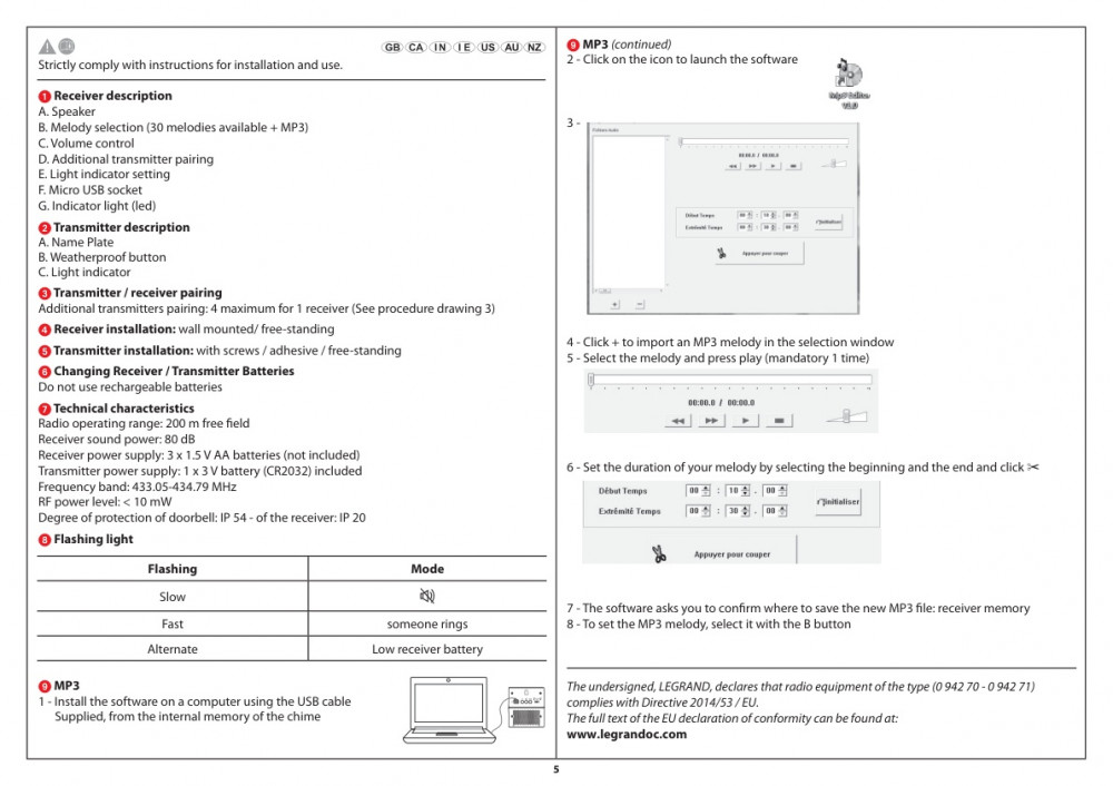Legrand 094271 product document page 5