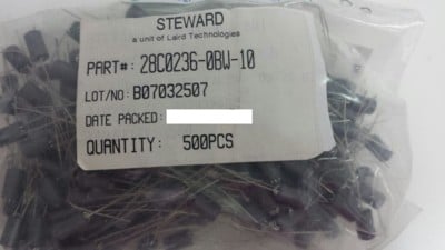 Laird 29F0330-2SR Ferrite Bead Chip for EMI Suppression