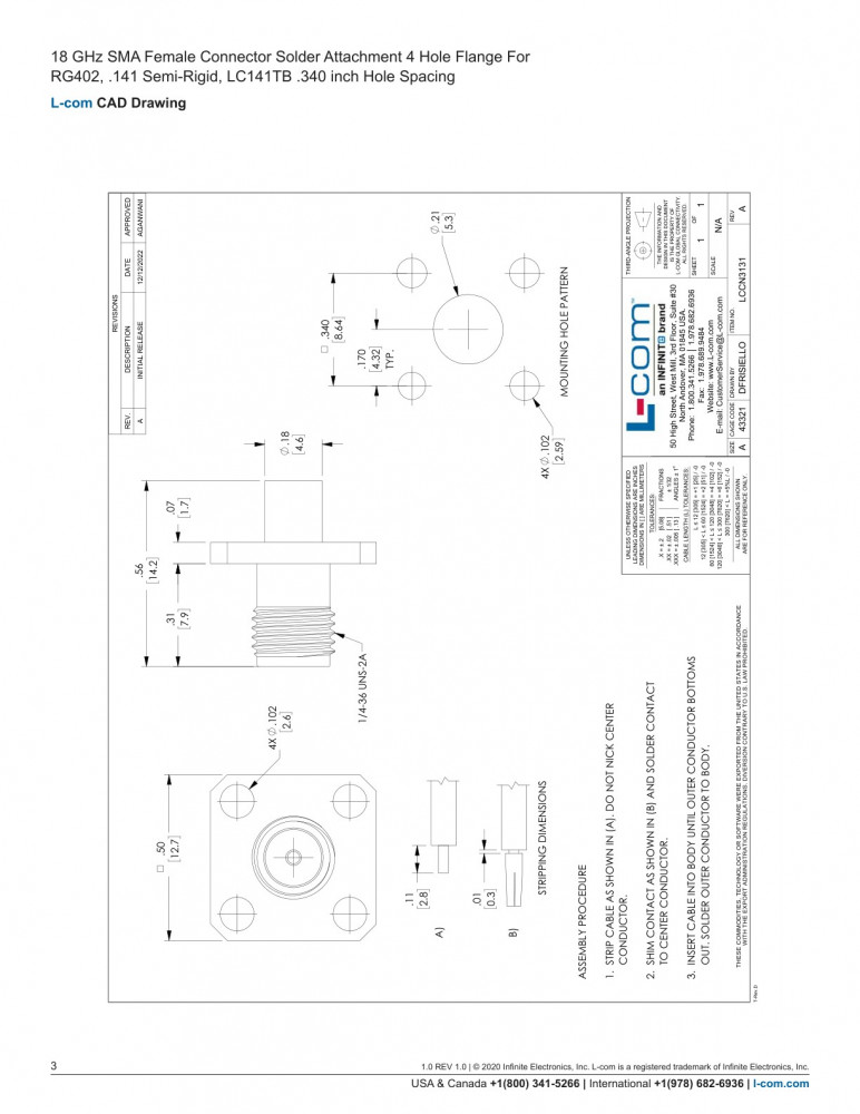 LCCN3131 technical document page 3