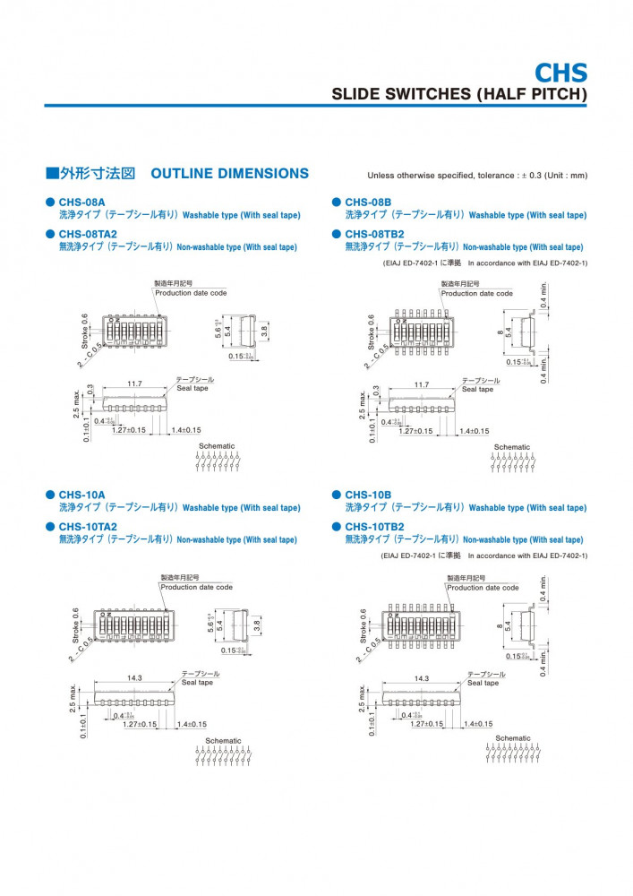 Nidec CHS series datasheet page 9
