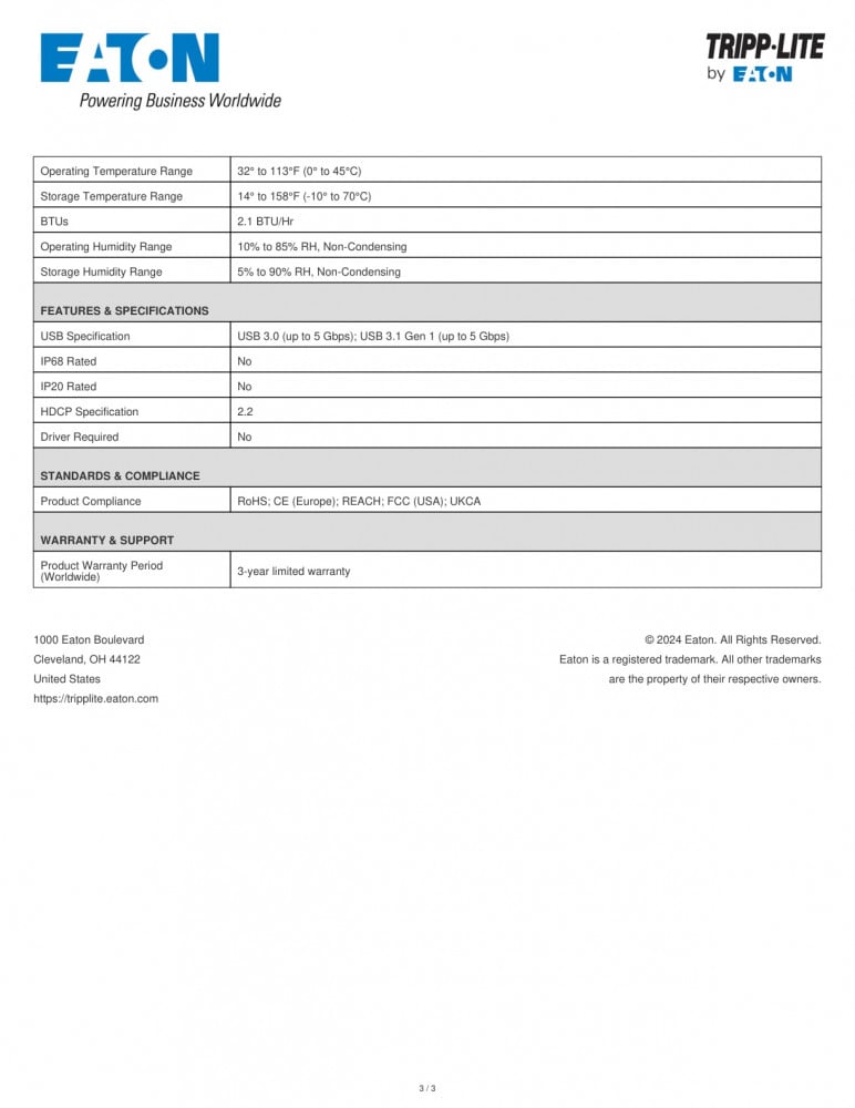 U444-003-H4K6BE technical document page 3