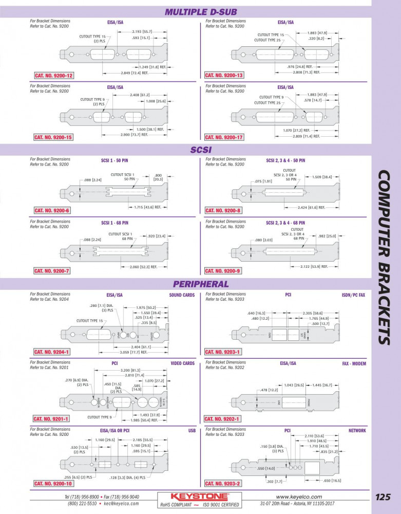 LEA NETWORKS catalog visual for 9200-series bracket reference