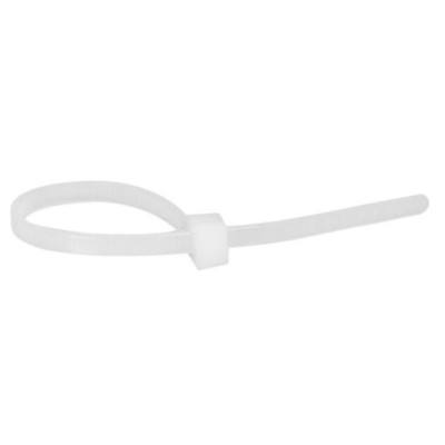Cable tie Colring - w 2.4 mm - L 95 mm - blister 100 pcs - colourless for sale