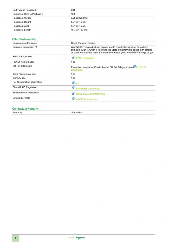 ZBA7138 technical document page 2