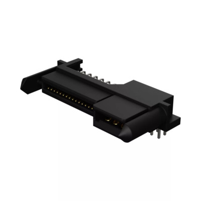 EXTreme LPHPower Receptacle Header, Right-Angle, 2 Power Contacts, 32 Signal Contacts, Select Gold (Au) Plating, for 3.18mm Thick PC Board, with Guide Posts for sale