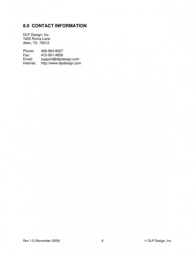 DLP-RFID-UHF1B document page 6