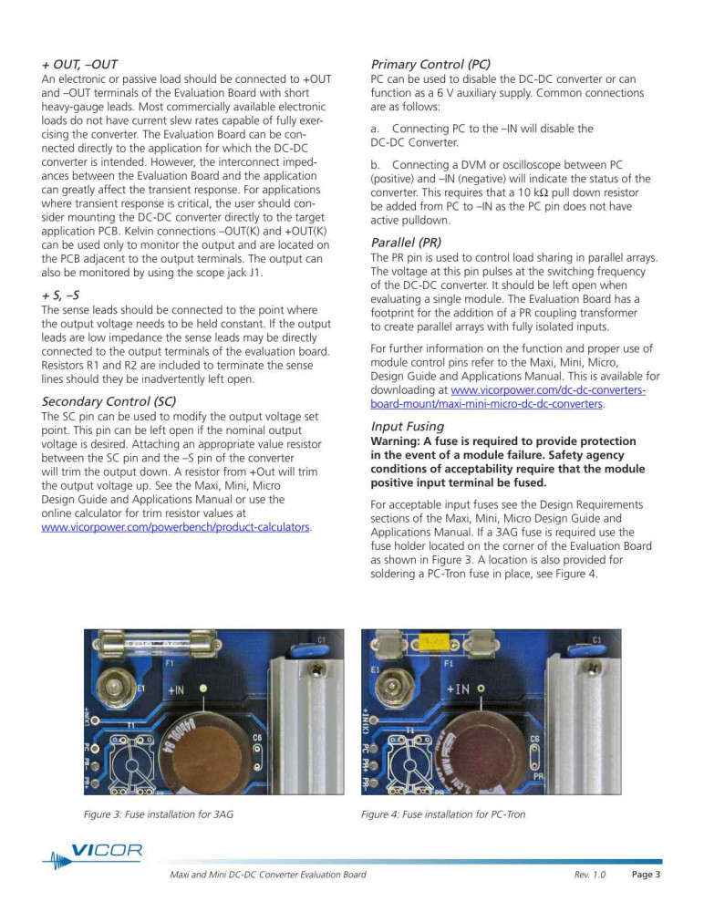 24644R evaluation board document preview, page 3