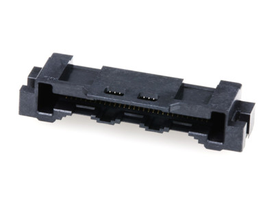Easy-On FFC/FPC-to-Board Connector, 0.50mm Pitch, Receptacle Housing Assembly, Right-Angle, Surface Mount, without Grounding Terminals, Gold (Au) Plating, 30 Circuits for sale