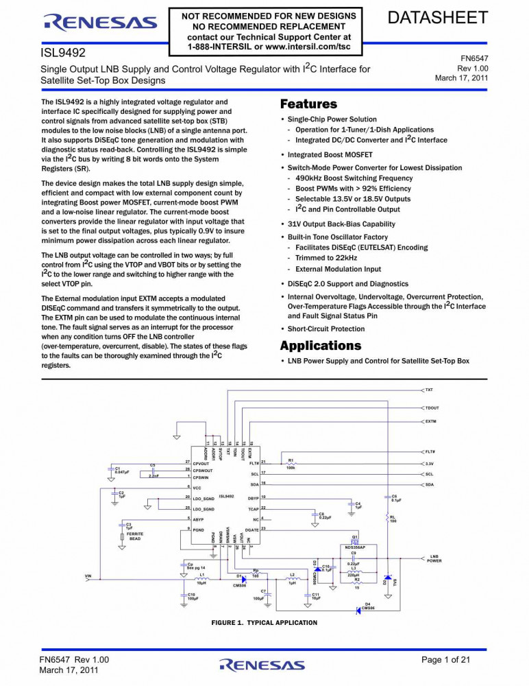 Technical document page 1