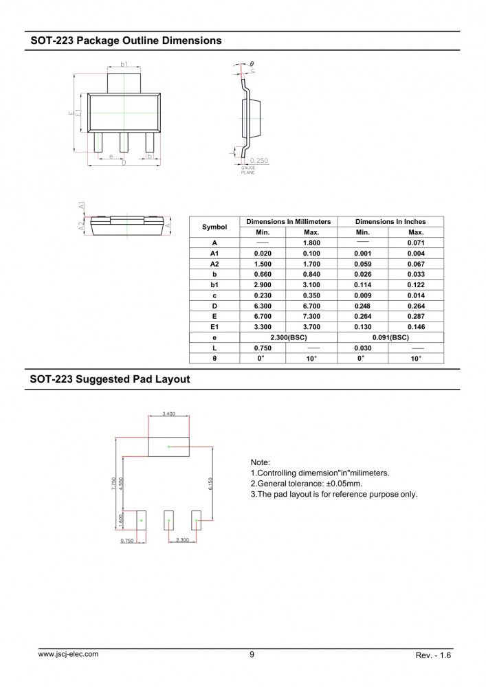 CJ6376 datasheet page 9