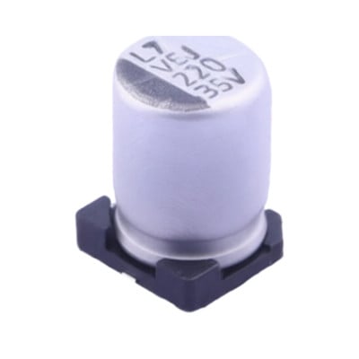 Lelon VUA221M1ETR-0810L Aluminum Electrolytic Capacitor