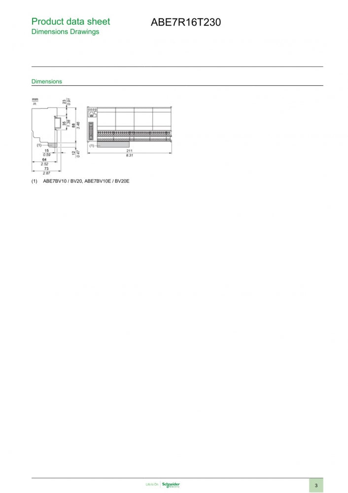 ABE7R16T230 technical document page 3