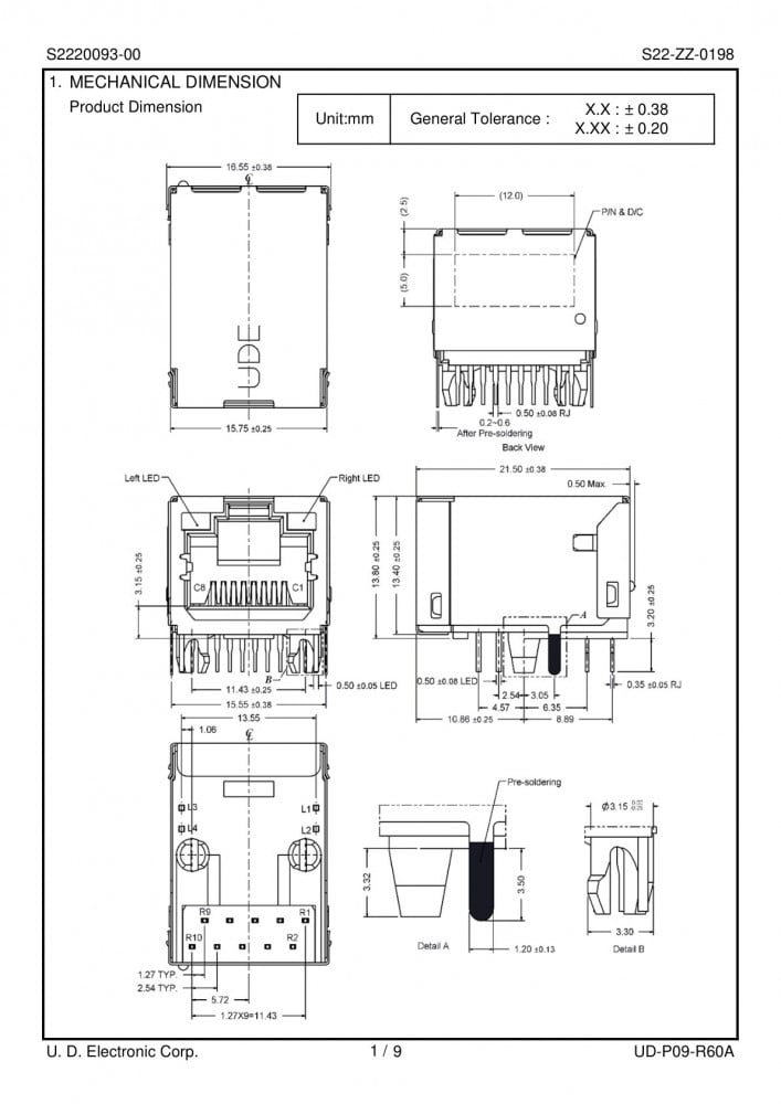 S22-ZZ-0198 approval sheet page 3
