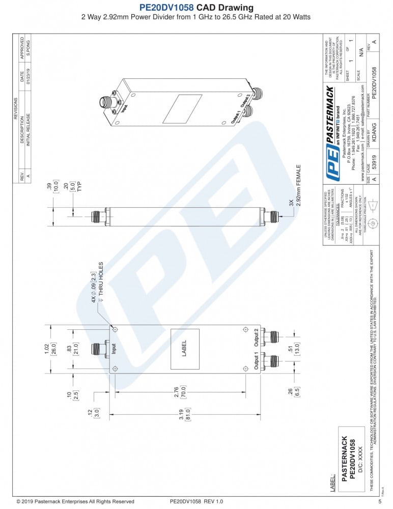 PE20DV1058 datasheet page 5