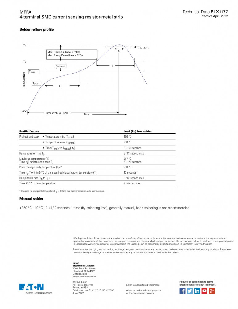 MFFA datasheet page 5