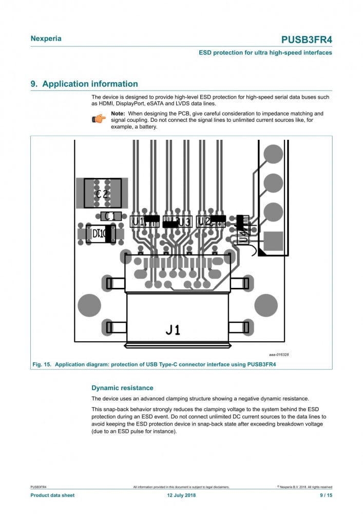 PUSB3FR4Z datasheet page 9