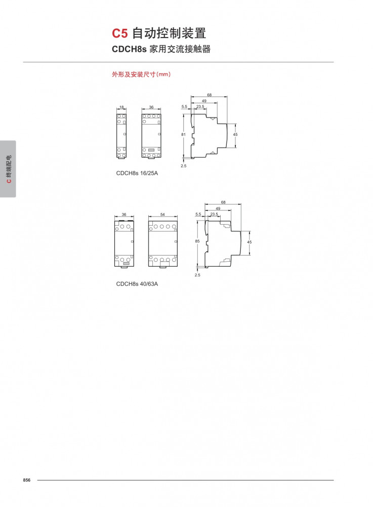 CDCH8s technical document page 2