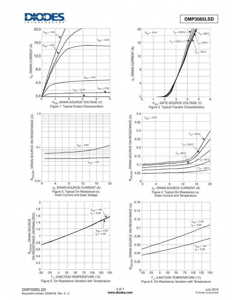 DMP3085LSD-13 datasheet page 3