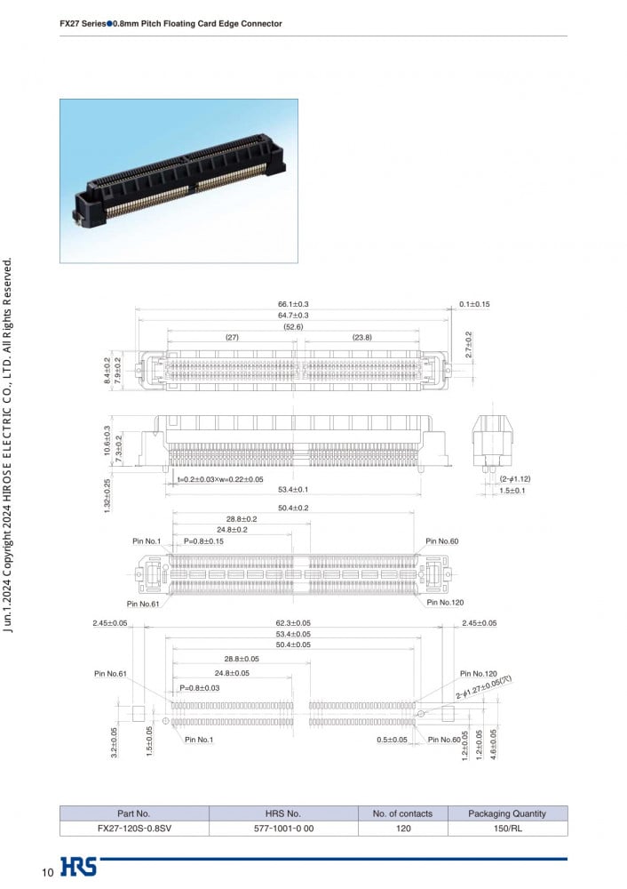 HRS FX27 datasheet page 10