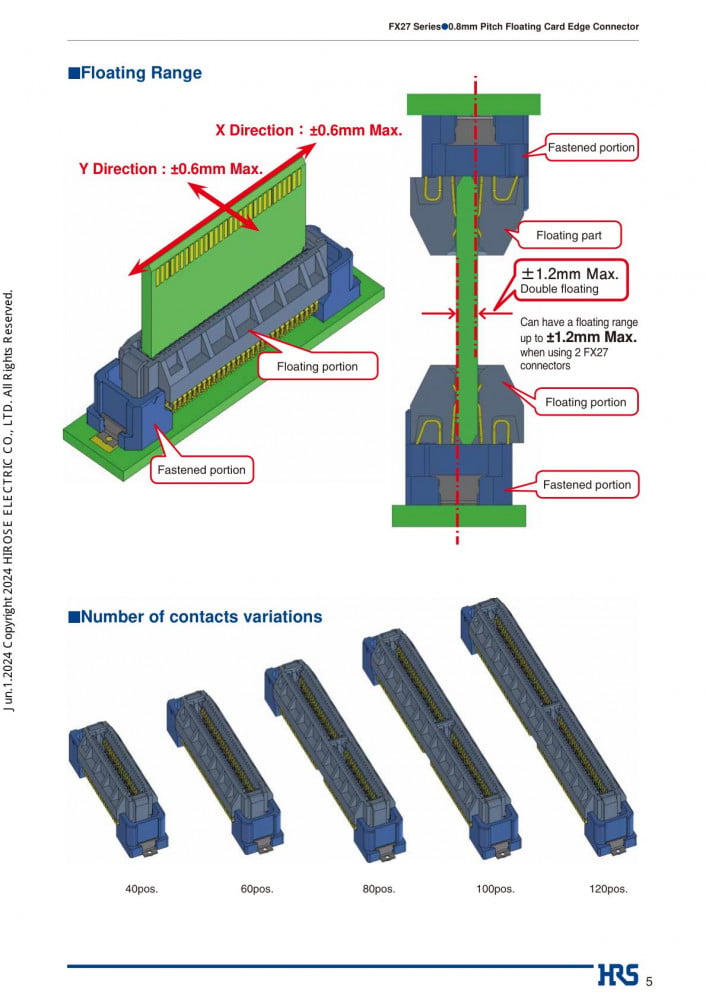 HRS FX27 datasheet page 5