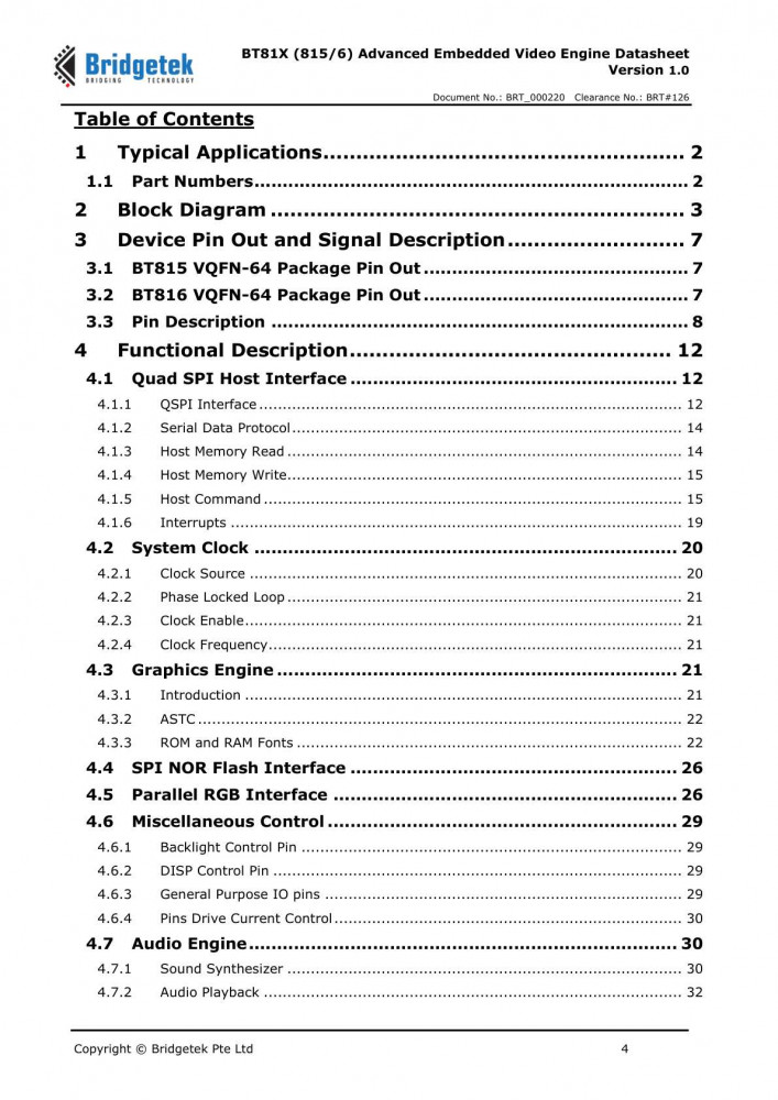 BT815/6 datasheet page 4