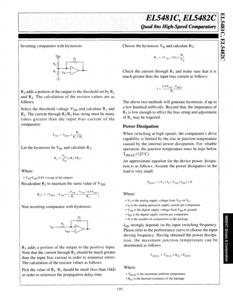 EL5481CS datasheet page 10