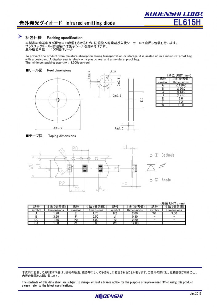 EL615H datasheet page 6