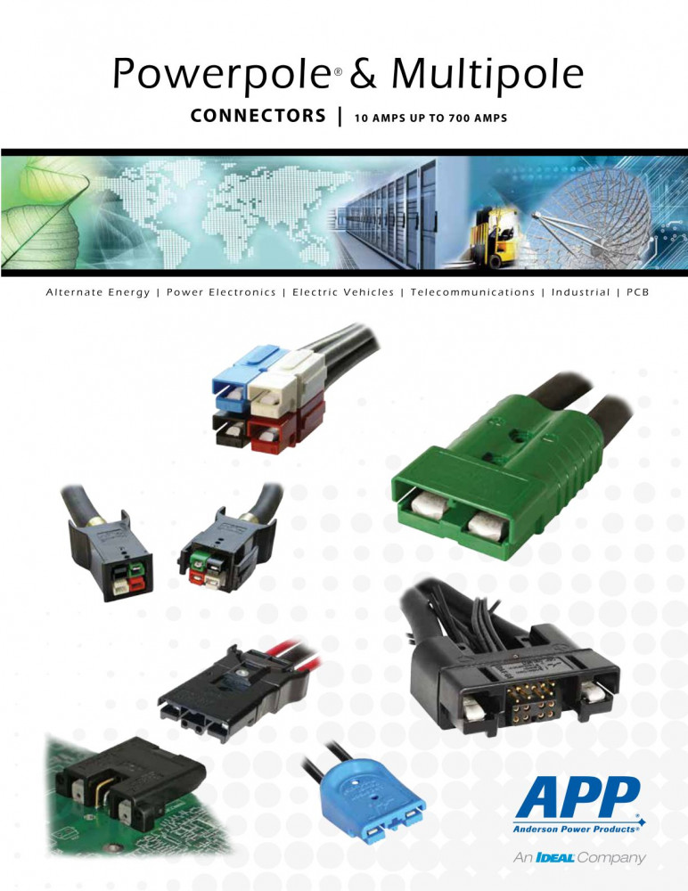 Anderson Power technical document page 1
