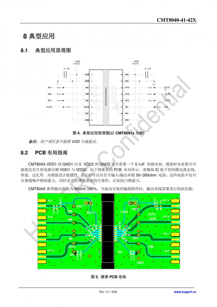 CMT8040W1 datasheet page 6