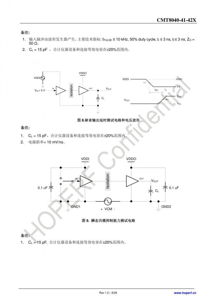 CMT8040W1 datasheet page 8