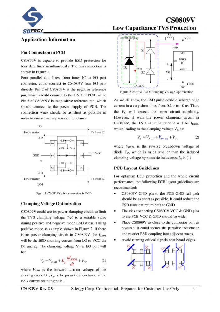 CS0809V datasheet page 4