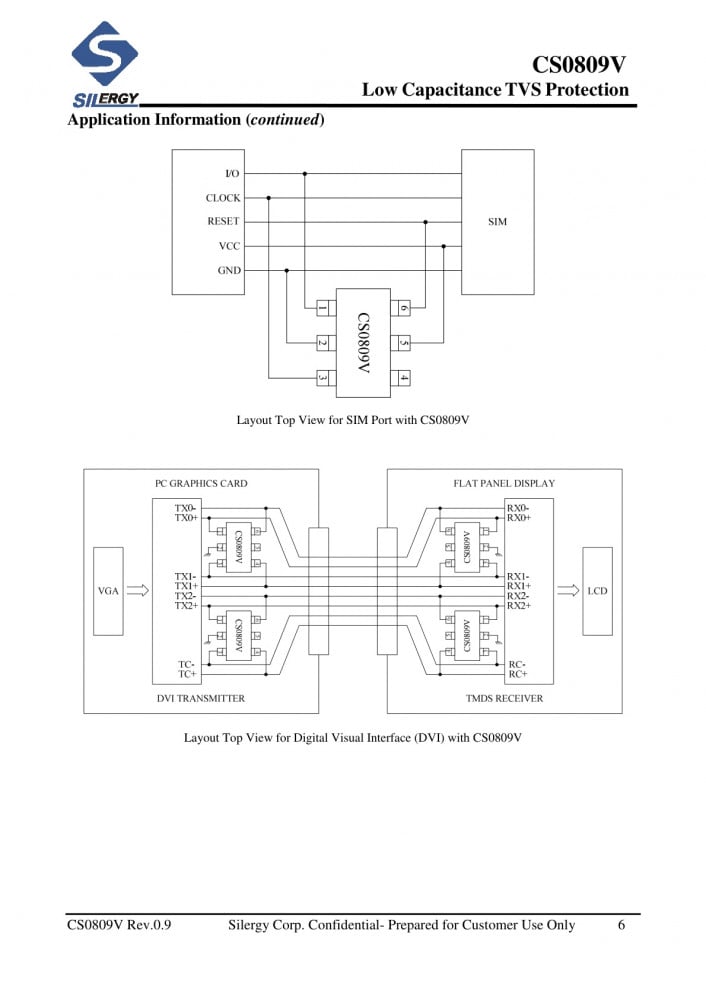 CS0809V datasheet page 6