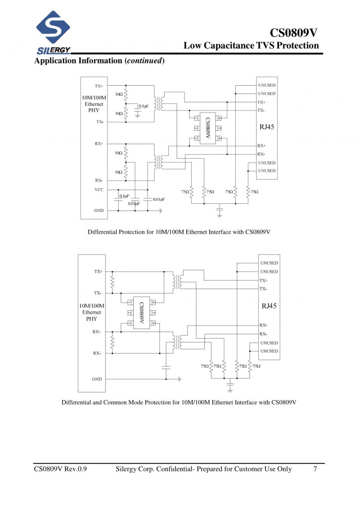 CS0809V datasheet page 7