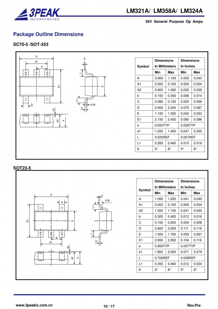 LM358A-SR datasheet page 10
