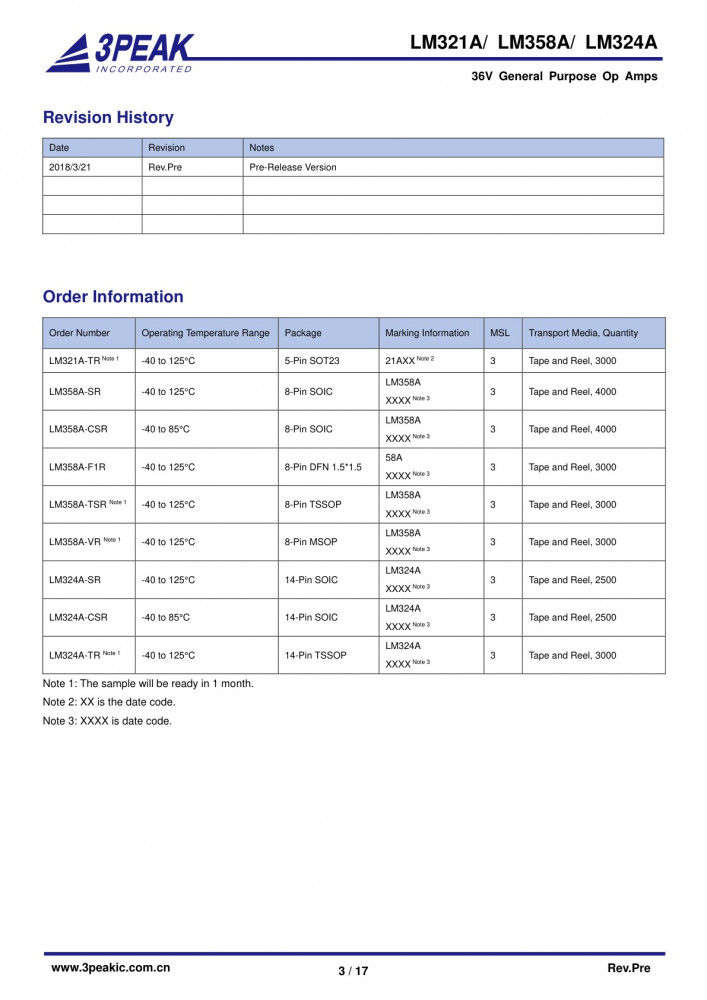 LM358A-SR datasheet page 3