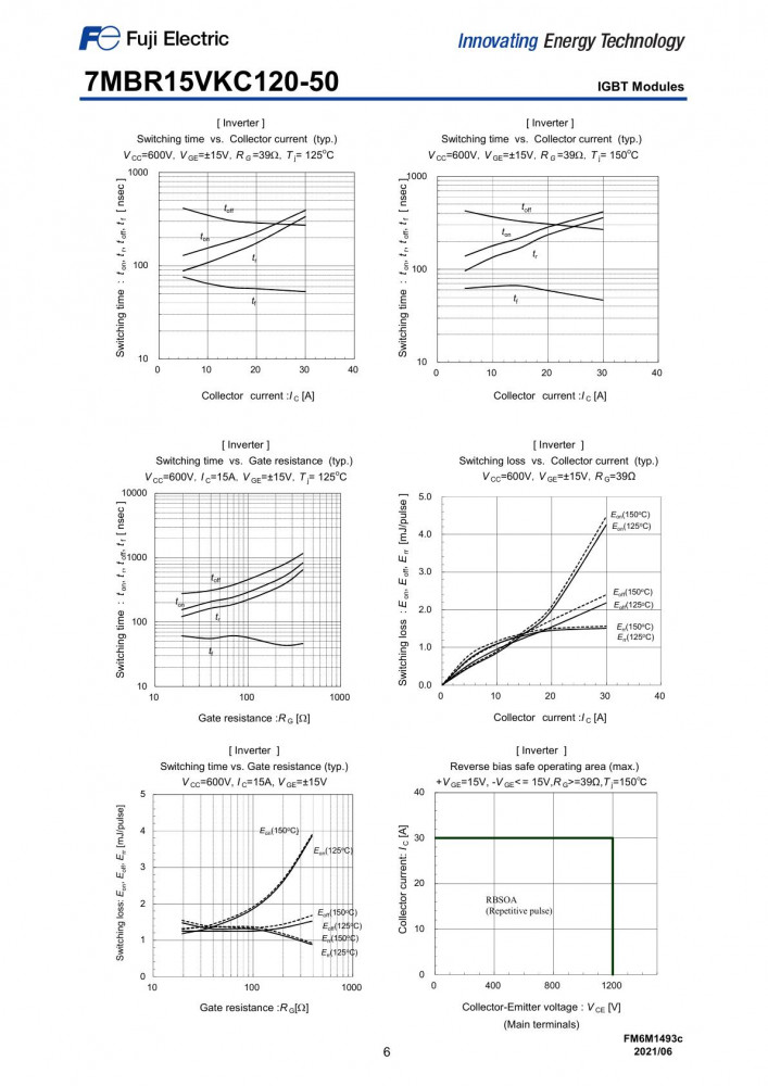 7MBR15VKC120-50 datasheet page 6