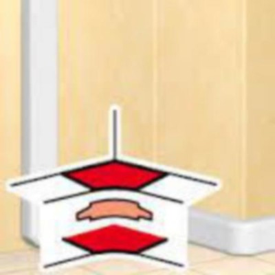 Variable internal angle for DLP universal trunking 50x80mm, 50x105mm 50x150mm or 50x195mm for sale