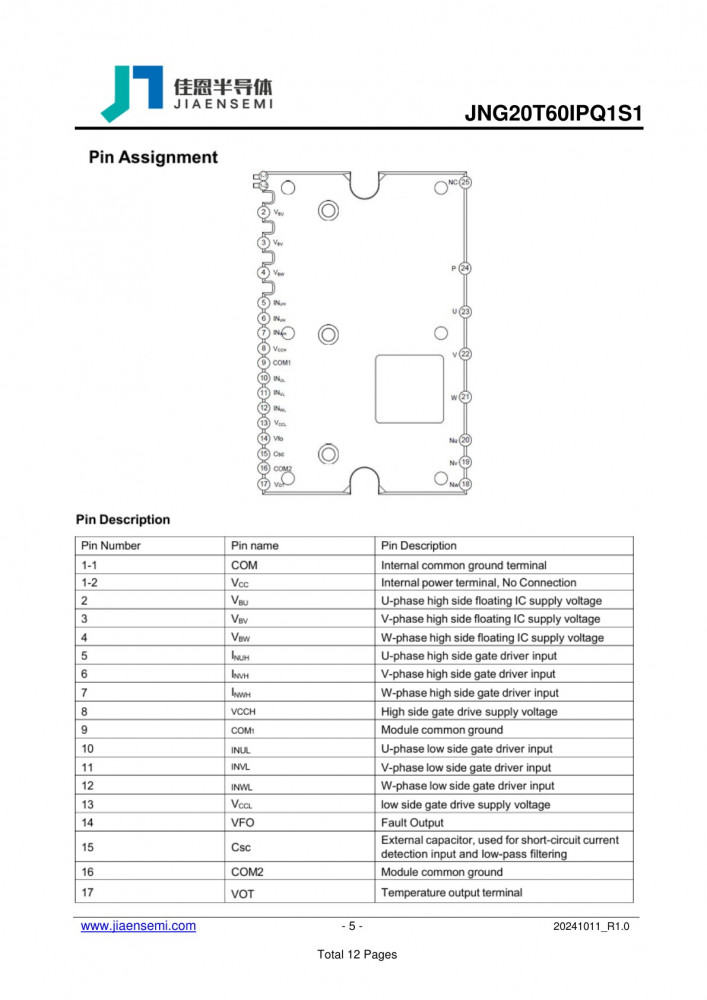 JNG20T60IPQ1S1 datasheet page 5