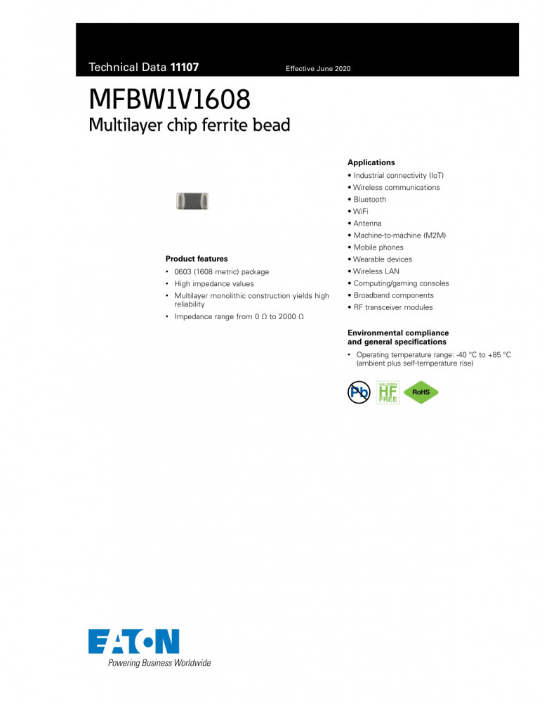 MFBW1V1608 product document page 1