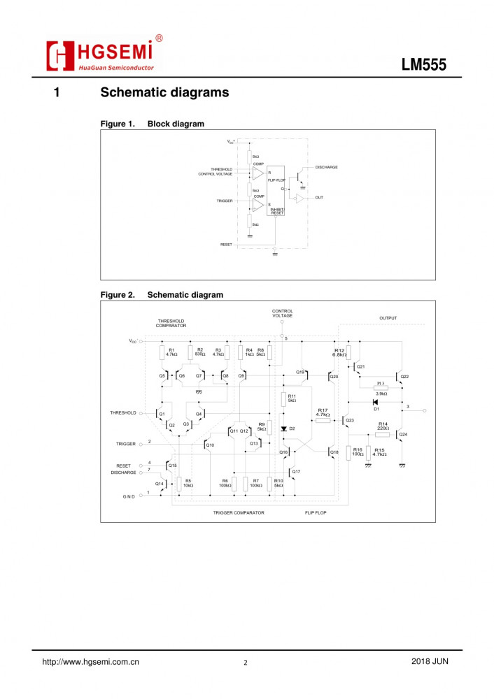 LM555N datasheet page 2